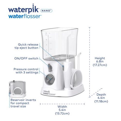 Burnos irigatorius Waterpik WP-250 Nano™ | Waterpik
