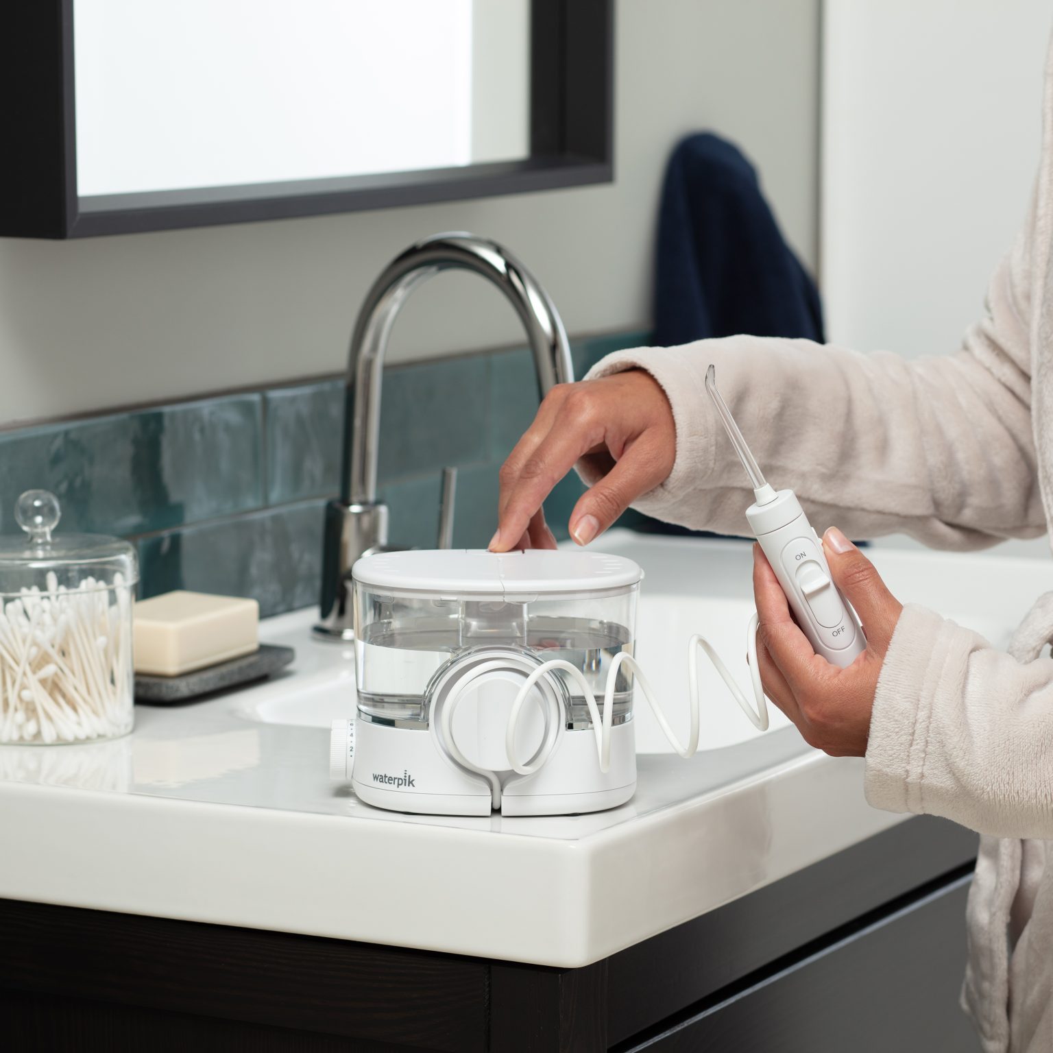 Bevielis burnos irigatorius Waterpik WF-11 ION | Waterpik